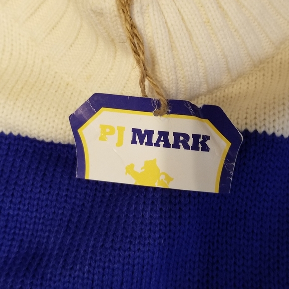 Pj Mark | Sweaters | Vintage Pj Mark 8s90s Striped Crew Neck Sweater ...